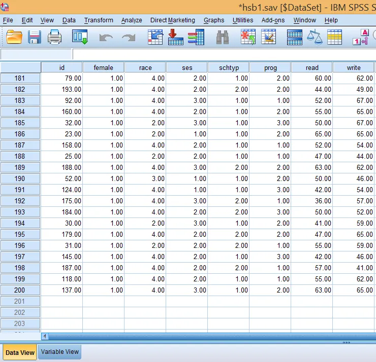 Nối dữ liệu với SPSS - Merging data - Vietlod