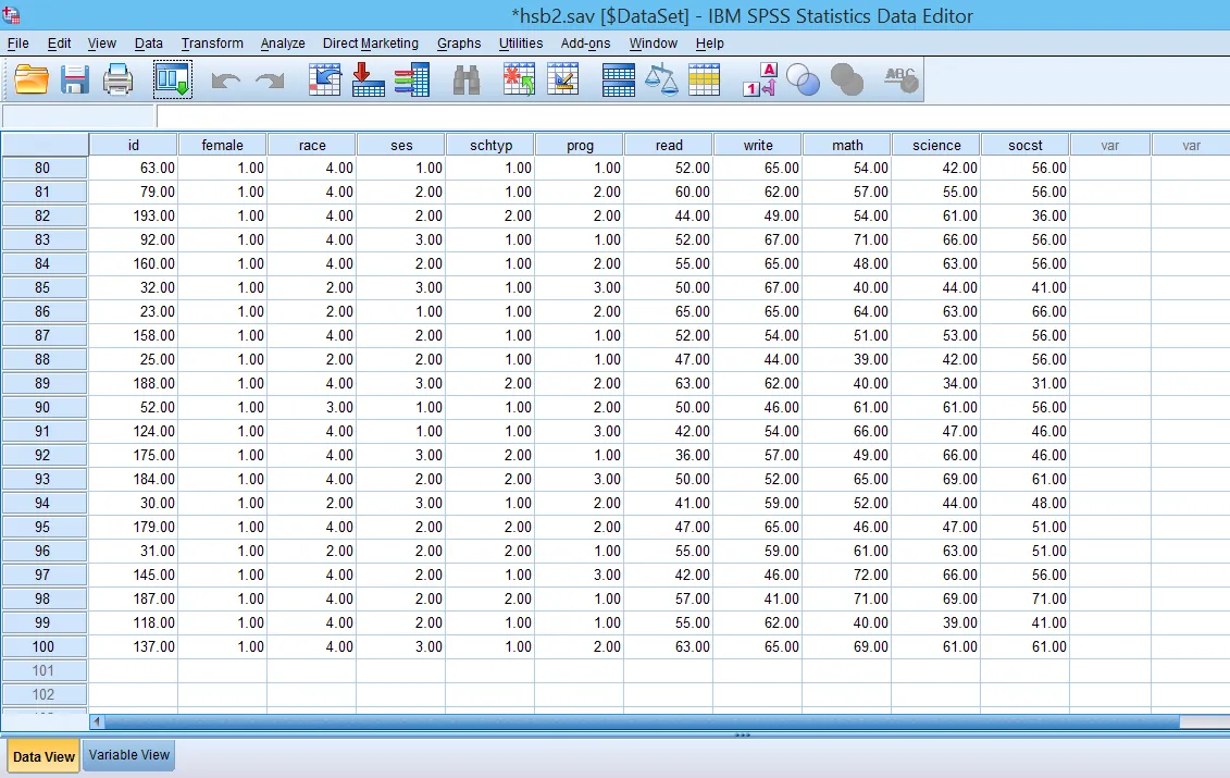 Nối dữ liệu với SPSS - Merging data - Vietlod